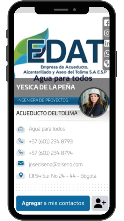 Tarjetas de Presentación Digitales 【 TRUELINC 】 Crea la Tuya